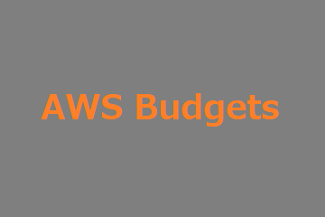 awd-aws-budgets | 演習で学ぶネットワーク